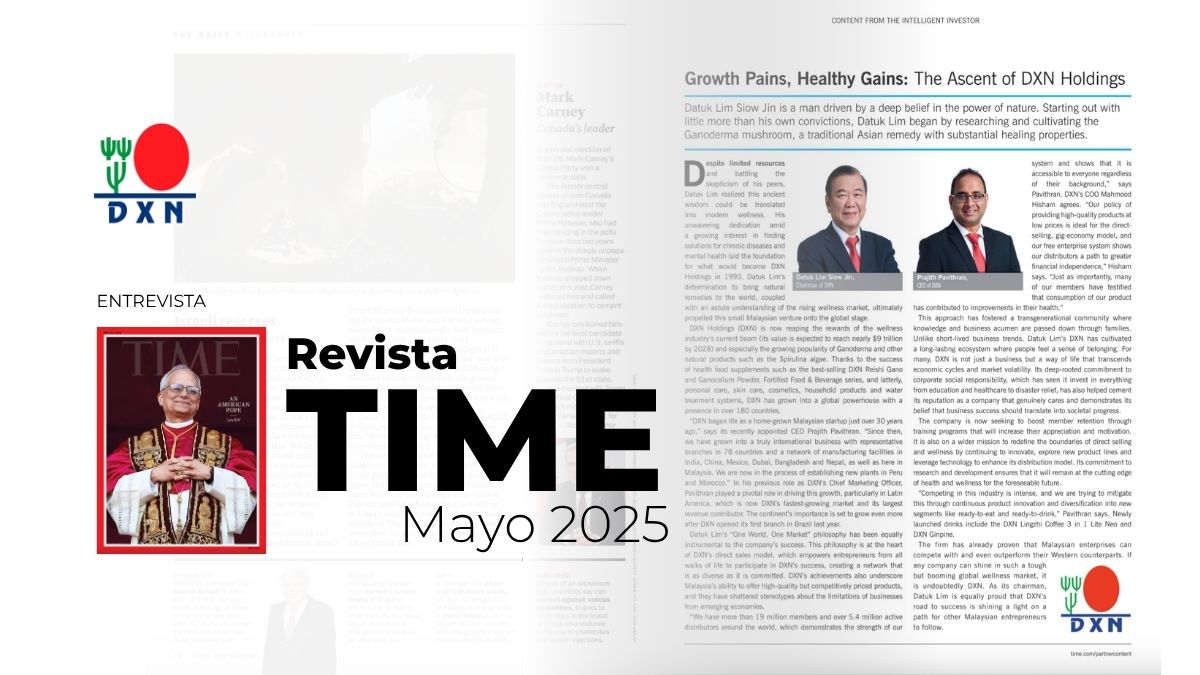 DXN En La Revista TIME - DXN Mexico